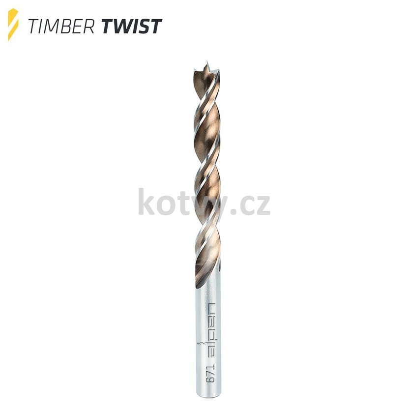 Vrtáky do dřeva Timber Twist